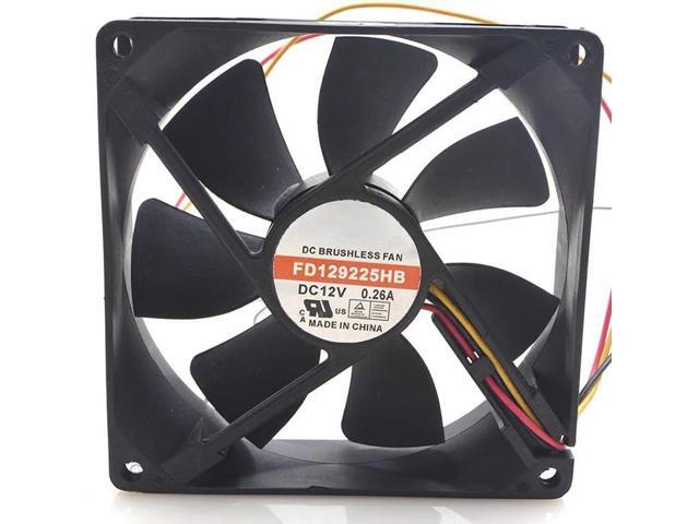 Click here for for FD129225HB 12V 0.26A 9CM/cm 9025 3-Wire Coolin... prices