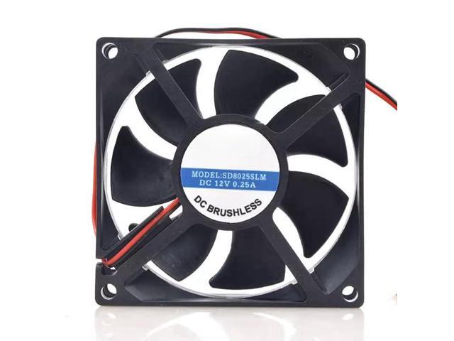 Click here for for 8cm Fan 12v 0.25A 8025 SD8025SLM Ultra Quiet P... prices