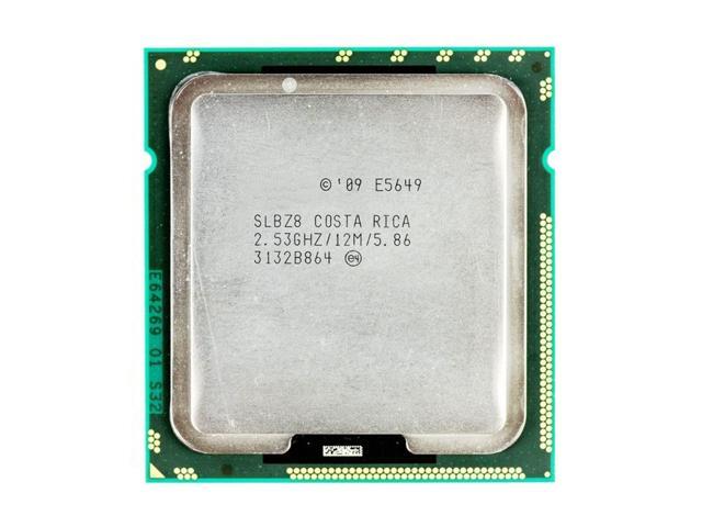 Click here for CPU E5649 2.53GHz 5.86GT/s 6 Core12MB LGA1366 SLBZ... prices