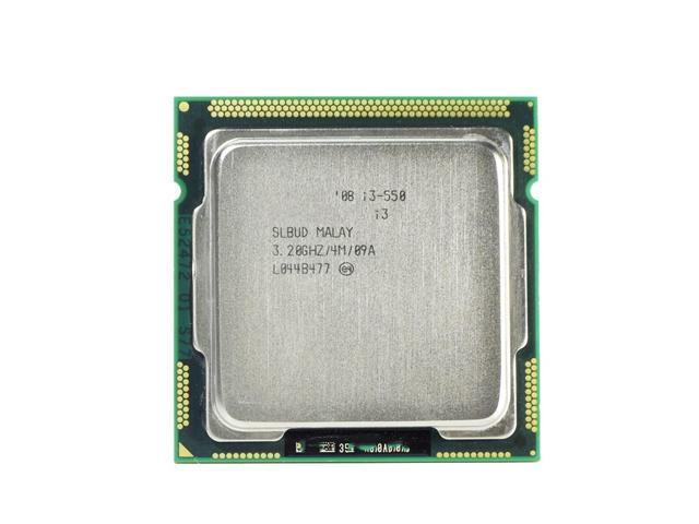 Click here for CPU I3 550 Processor 3.2GHz 4MB Cache LGA1156 Desk... prices