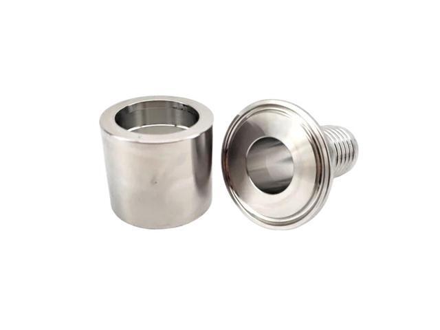 Click here for 25mm Hose Barb x 1.5 Inch TC Swage Crimp Collar Ru... prices