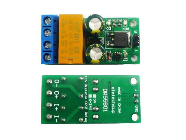 Click here for 1PCS DR55B01 5-24V 2A Self-locking Bistable Revers... prices