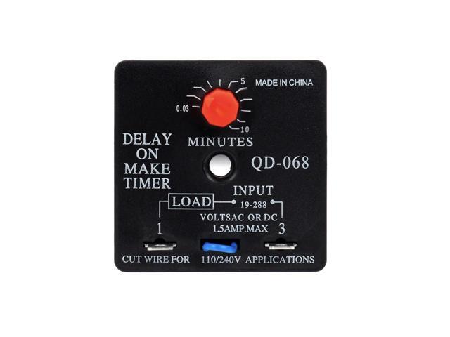 Click here for 0.03-10 Minutes Delay on Break Timer Relay 110V/24... prices