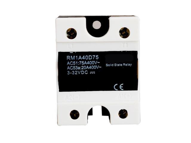 Click here for RM1A40D75 5pcs 2SCR 75A AC Solid State Relay 5V 12... prices