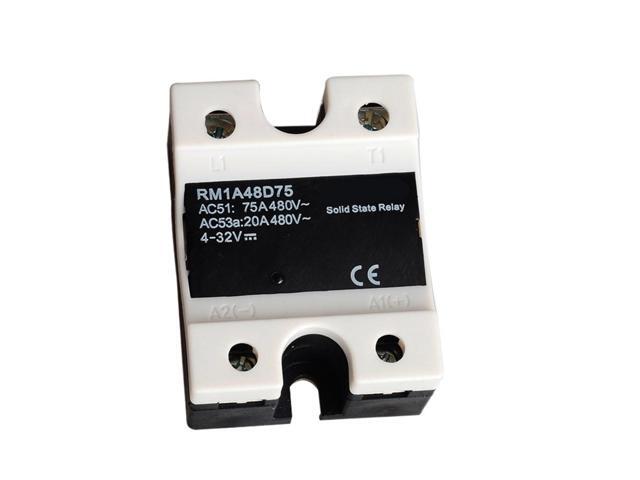 Click here for RM1A48D75 75A 220V 2SCR SSR Solid State Relay 5V 1... prices