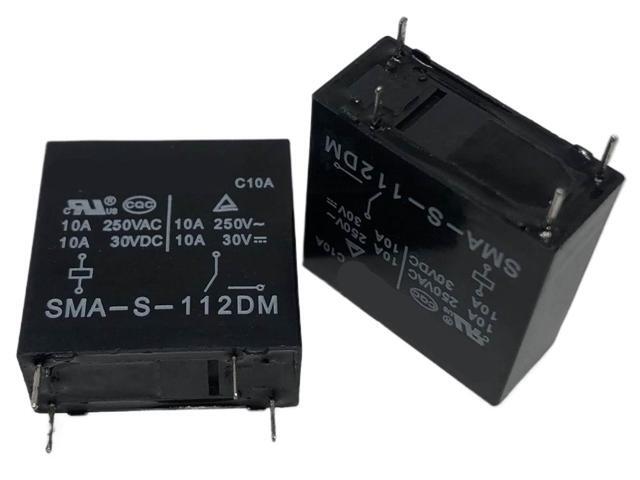Click here for 1Pcs SMA-S-112DM (36F-1A-12V-10A) Relay 4 pins prices