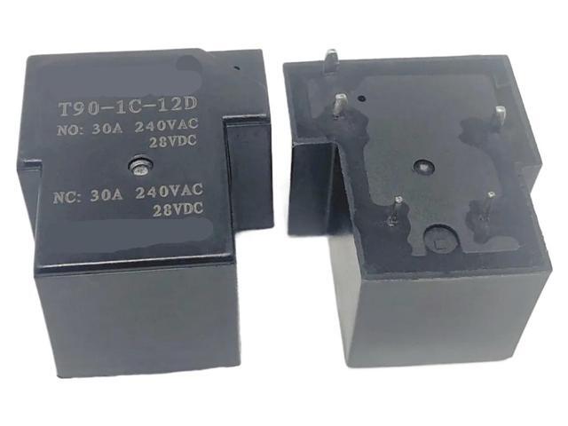 Click here for 1Pcs T90-1C-12D (T90-1C-5P-12V-30A) Relay 5 Pins(T... prices