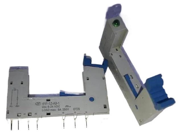 Click here for 1Pcs HF41F 24-ZST 41F-1Z-A2-1 6-24VDC Relay Base(S... prices
