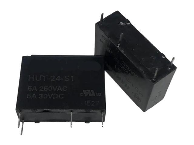 Click here for 1Pcs HU1-24-S1 (46F-1-24V-5A) Relay 5pins prices