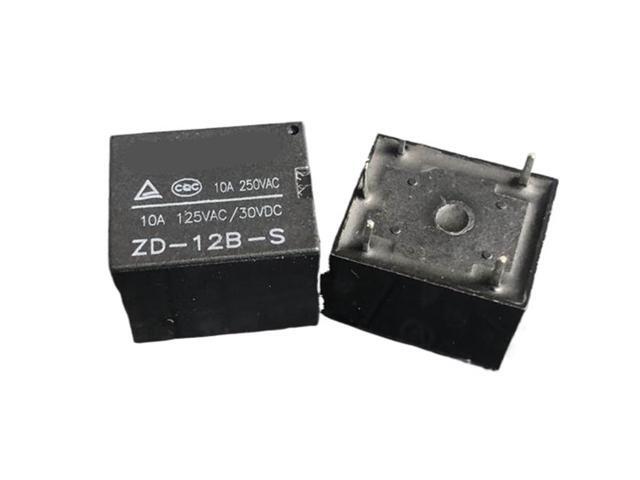 Click here for 1Pcs ZD-12B-S (T73-1C-12V-10A) Relay 5pins prices
