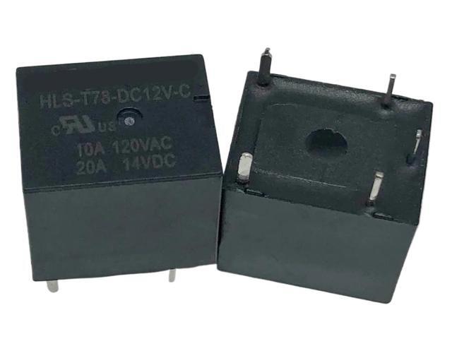 Click here for 1Pcs HLS-T78-DC12V-C (T78C-12V-20A) Relay 5pins(HL... prices