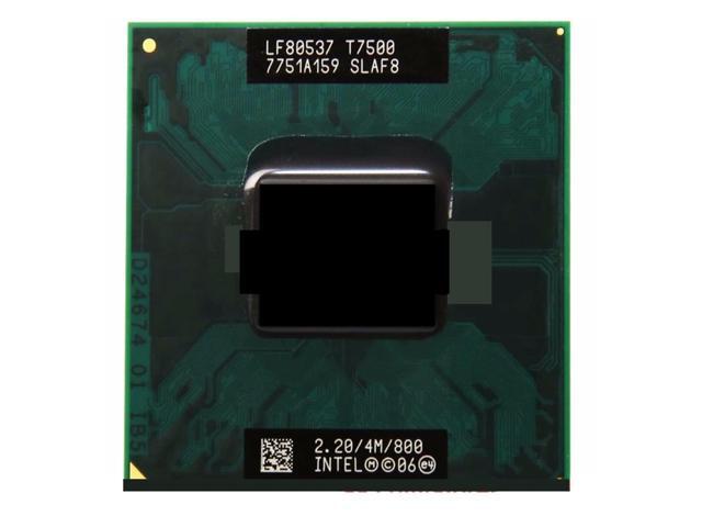 Click here for CPU c Duo T7500 CPU (4M Cache 2.2GHz 800MHz FSB) D... prices