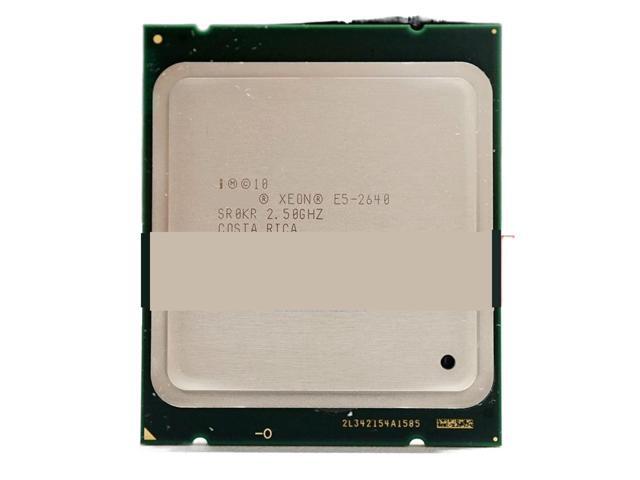 Click here for CPU forXeon Processor E5-2640 E5 2640 Six c C2 Des... prices