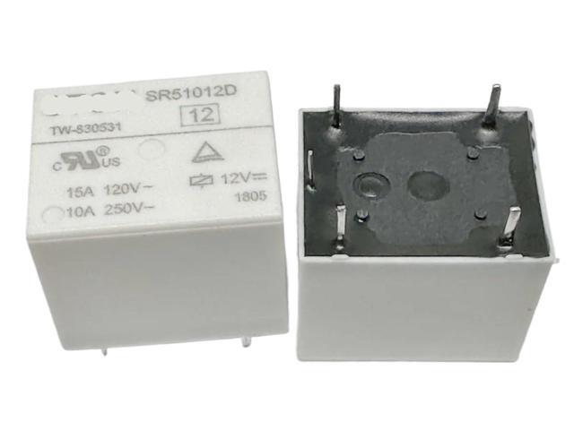 Click here for SR51012D ; SR51024D (T73-1C-12V/24V-10A) Relay 5 p... prices
