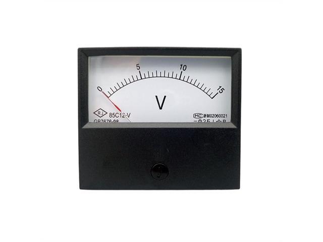 Click here for 85L12 Black Frame Pointer Type AC/DC Ammeter  Volt... prices