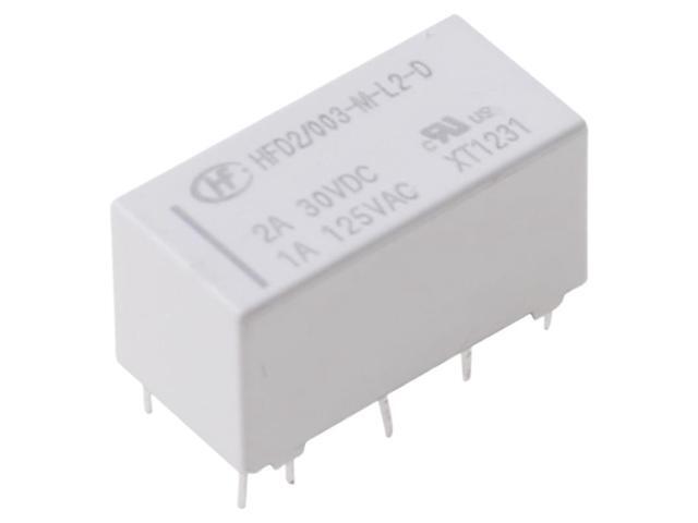 Click here for HFD2-003-M-L2-D 3V Coil Bistable Latching Relay Ho... prices