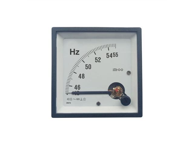 Click here for Type 72 Pointer AC and DC Frequency Meter AC45-55H... prices