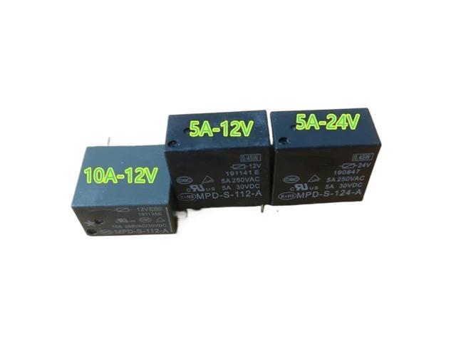 Click here for 5PCS Relay MPD-S-105/12V-5A MPD-S-105/12V-10A MPD-... prices
