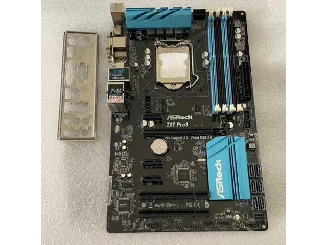 Click here for forASROCK Z97 PRO3 LGA 1150 Z97 Desktop Motherboar... prices
