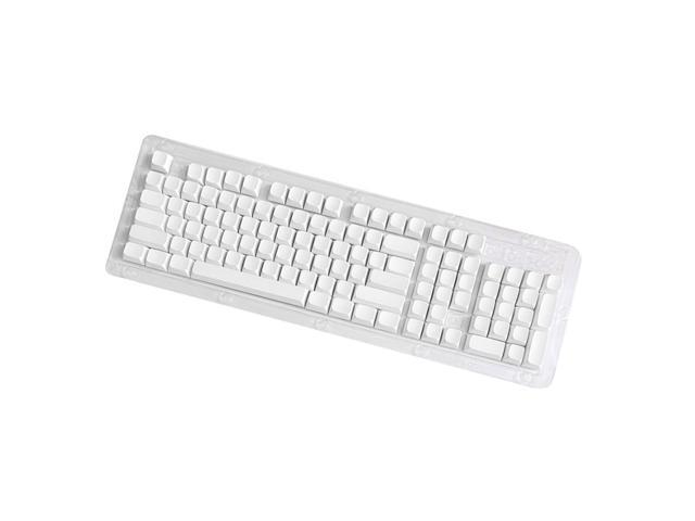 Click here for 104 Key Minimalistic White Blanked Keycaps XDA Hei... prices