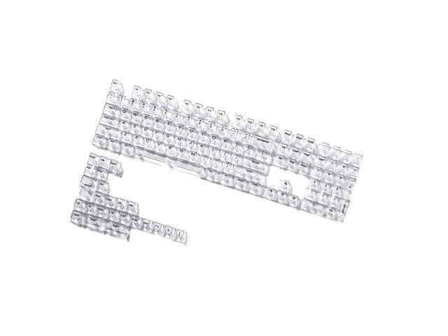 Click here for Clear Translucent Keycaps Set Original Height Side... prices