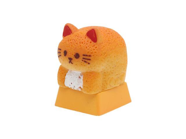 Click here for Cartoon 3D Keycap Lovely Kitten Bread Keycap for M... prices