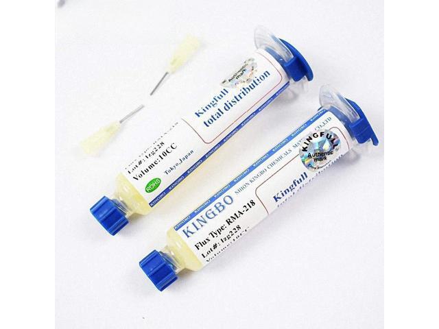 Click here for 2PCS KINGBO RMA-218 10cc Solder Flux No-Clean with... prices