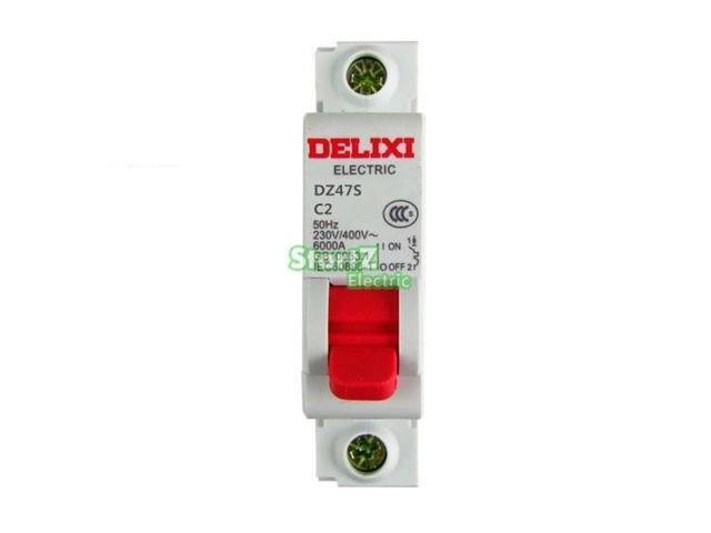 Click here for 2A 1P C Curvers 6KA Miniature Circuit Breaker DZ47... prices