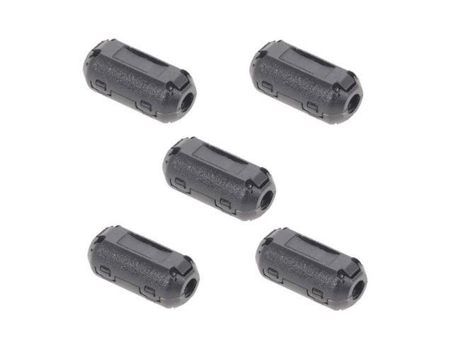 Click here for 5pcs 3.5MM Black Plastic Clip On EMI RFI Noise Sup... prices