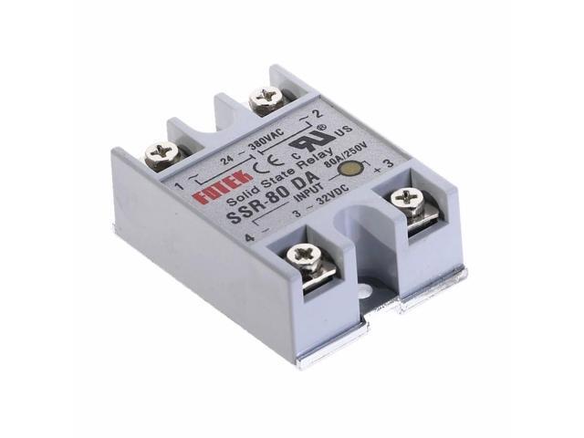 Click here for 1pcs SSR-80DA 80A Solid State Relay Module 3-32V D... prices