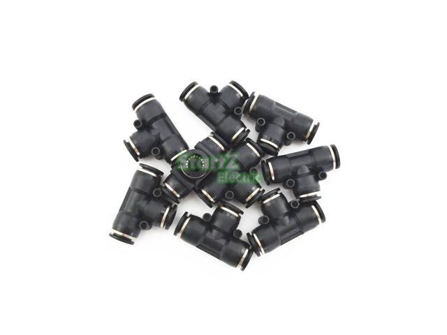 Click here for 10Pcs 10mm Pneumatic Tee Union Connector Tube Air... prices