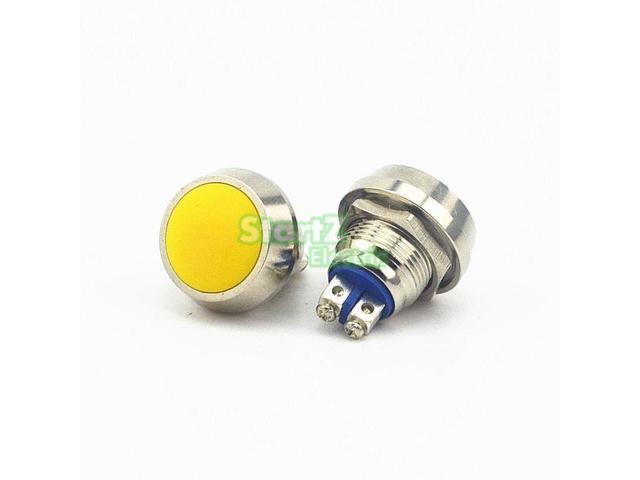 Click here for 12mm Yellow Dome Head Momentary Push Button Switch... prices