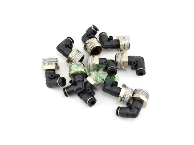 Click here for 10Pcs 8mm X 1/2 Thread Pneumatic Male Elbow Connec... prices