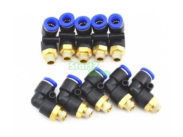 Click here for 8mm X 1/8 Thread Pneumatic Male Elbow Connector Tu... prices