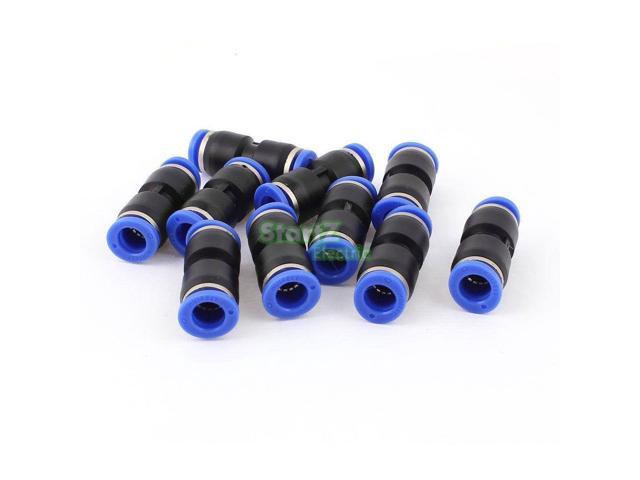 Click here for 10pcs 2 Way Straight Push In Pneumatic Union Quick... prices