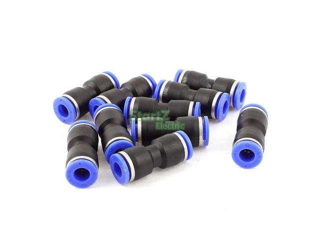 Click here for 10pcs 2 Way Straight Push In Pneumatic Union Quick... prices