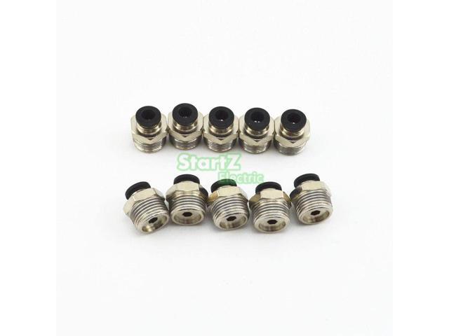 Click here for 10Pcs 8mm to 3/8 Thread Male Straight Pneumatic Tu... prices