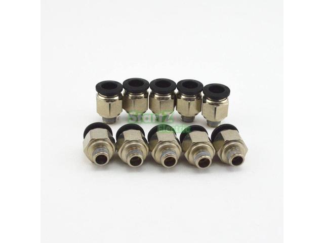 Click here for 10Pcs 10mm to 1/8 Thread Male Straight Pneumatic T... prices