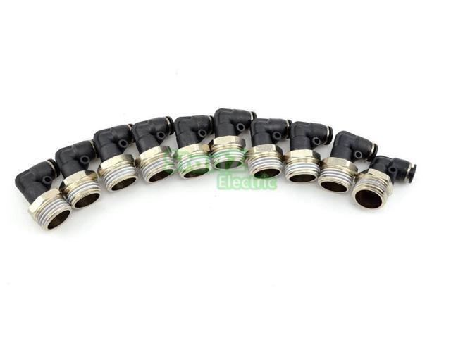 Click here for 10Pcs 6mm X 1/2 Thread Pneumatic Male Elbow Connec... prices