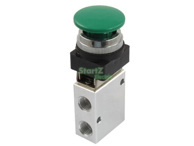 Click here for Pneumatic switch 1/4 PT Green Mushroom Button 3 2... prices