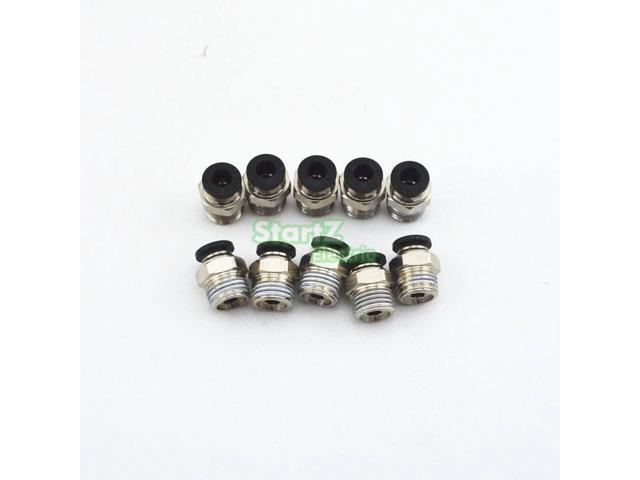 Click here for 10Pcs 6mm to 1/4 Thread Male Straight Pneumatic Tu... prices