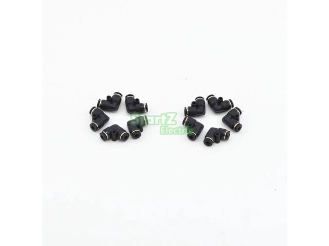 Click here for 10pcs 4mm The black connector Plastic Elbow Pneuma... prices