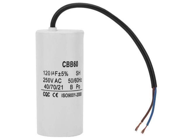 Click here for CBB60 Run Capacitor  Wire 250VAC 120uF 50/60Hz Cap... prices