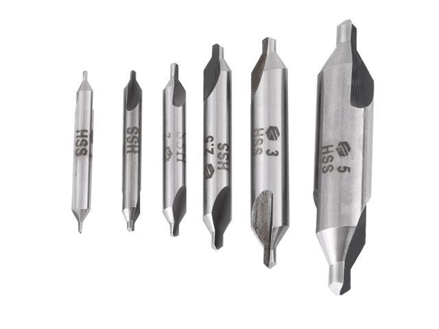 Click here for 6pcs 1 1.5 2 2.5 3 5mm 60 Degree HSS Center Drill... prices
