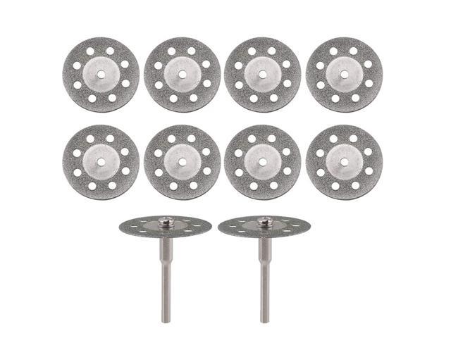 Click here for 22mm Electroplated Cutting Wheel Set 10pcs + 2 Man... prices