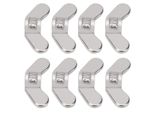 Click here for Nut Fastener  10Pcs M8 Wing Nut Silver White Butte... prices