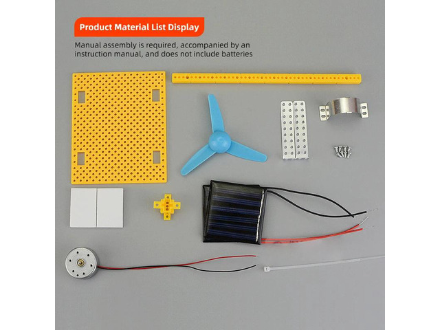 Click here for DIY Solar Electric Fan Model Assemble Kit & Educat... prices