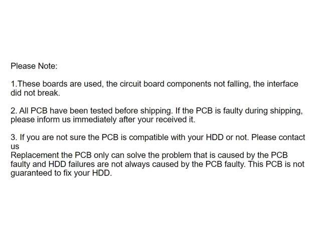 Click here for hard drive circuit board number/ 100406538 REV A... prices