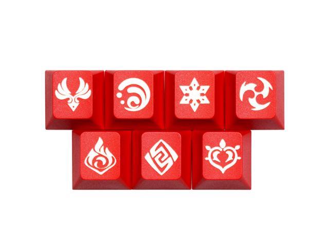 Click here for Novelty Keycap PBT Dip Dye Laser R1 ESC Genshin Im... prices