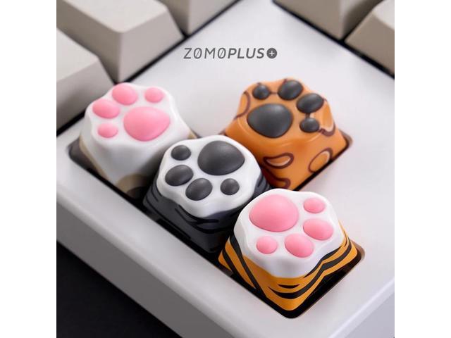 Click here for ZOMO PLUS Cute Cat Paw Keycap ABS & Silicon Artisa... prices
